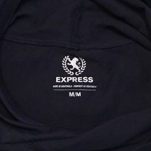 Express | Shirts | Mens Express Long Sleeve Tee With Hood | Poshmark